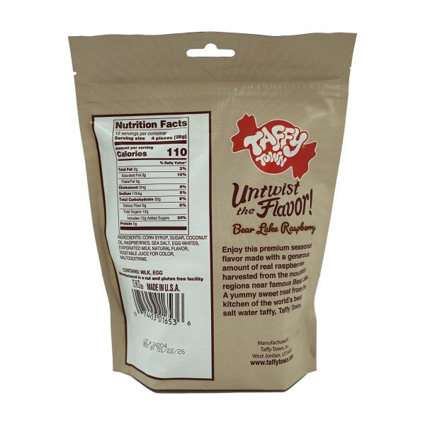 Bear Lake Raspberry Taffy – Chad's Raspberry Kitchen, Inc.